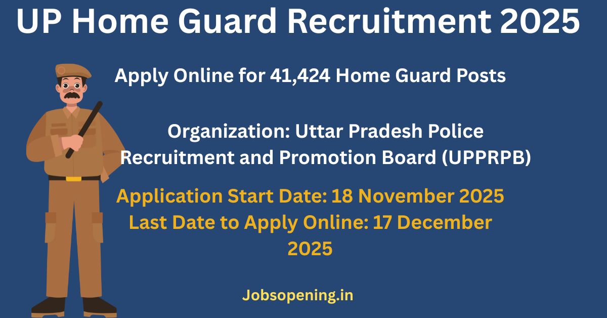 UP Home Guard Recruitment 2025 – Apply Online